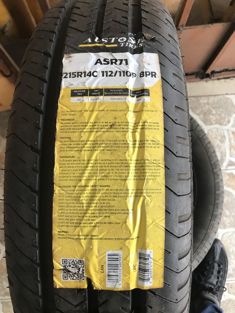 215R14C Austone Tyre - KEM-D BATTERIES AND TYRES